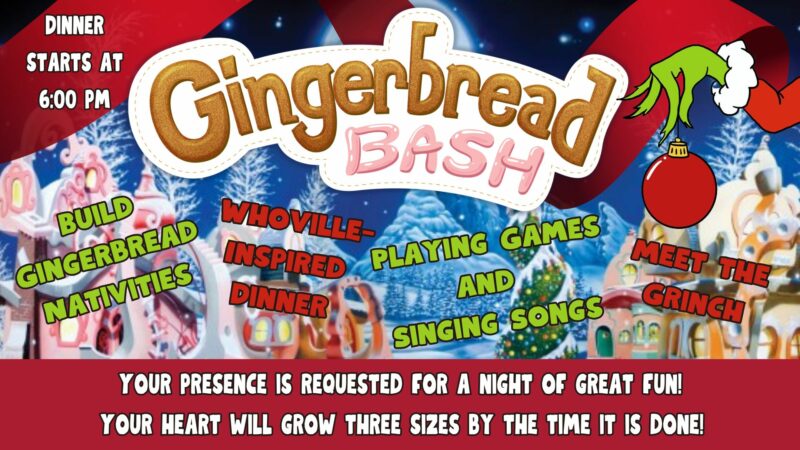 Gingerbread Bash - Mt. Calvary Baptist Church - Charleston WV